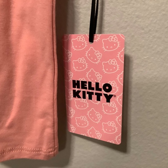 Hello Kitty | Tops | Hello Kitty Pink Rhinestone Girls Baby Tshirt ...
